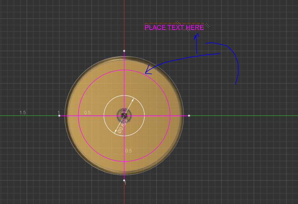Wrap text around circle - Autodesk Community