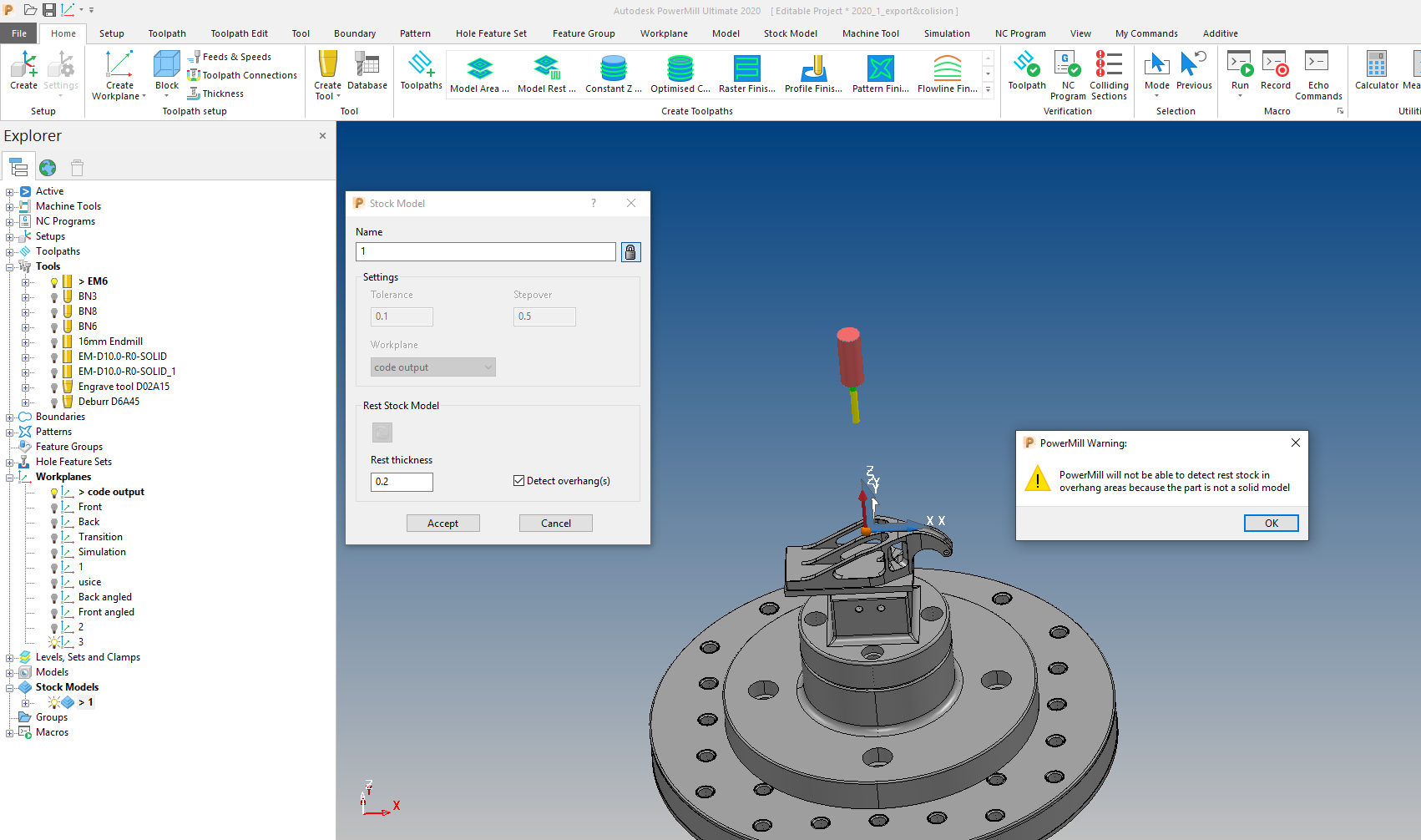 Solved: Problem with Detect Undercut in Stock model in PowerMill 2020.1 - Autodesk Community