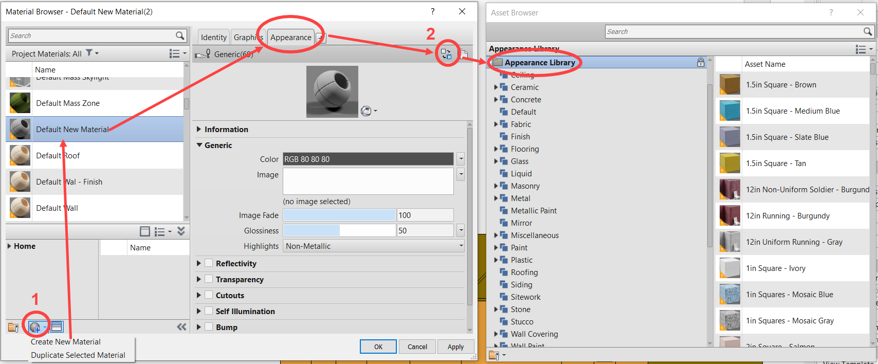Solved: Revit Material Browser Missing Search Box - Autodesk Community