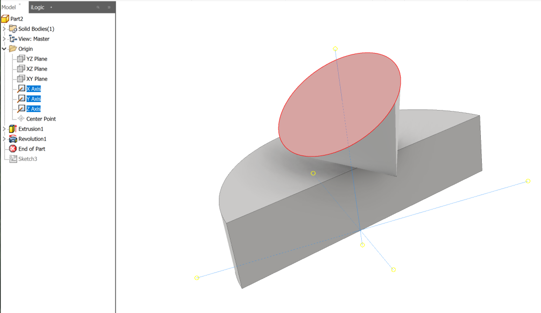 Solved: Sketch Origin Axes - Can they be used for angled dimensions? - Autodesk Community