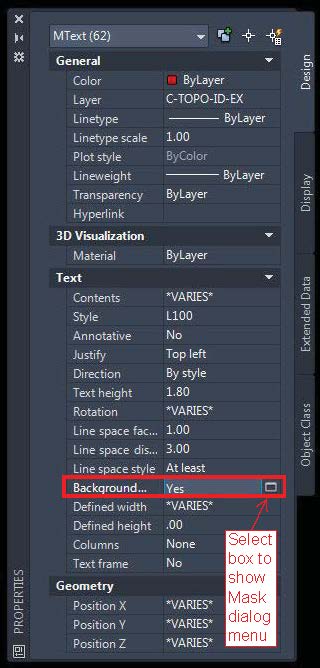 Solved: background mask all Mtext automatically? - Autodesk Community