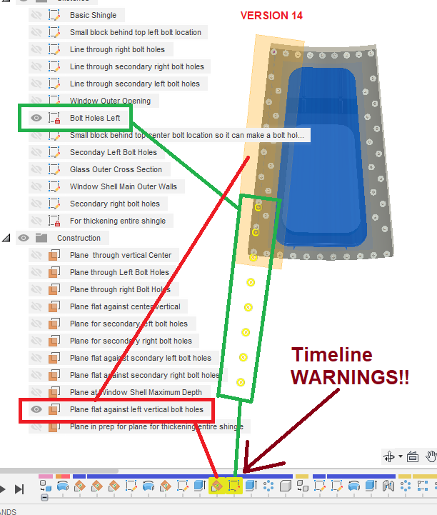Warnings and Errors RETURN after fixing them : WHAT??? HOW ...