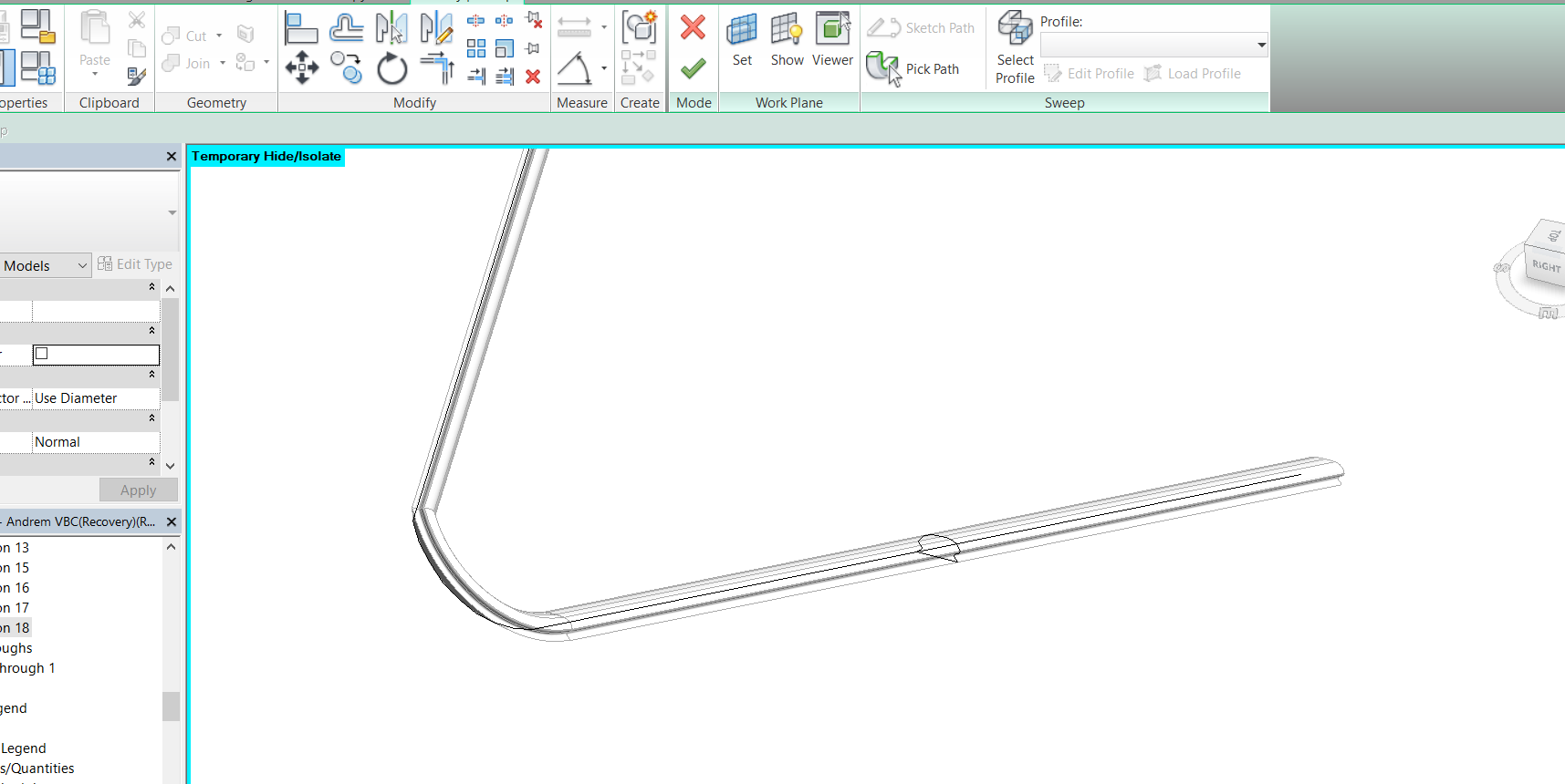 Control The Rotation Of A Sweep - Autodesk Community