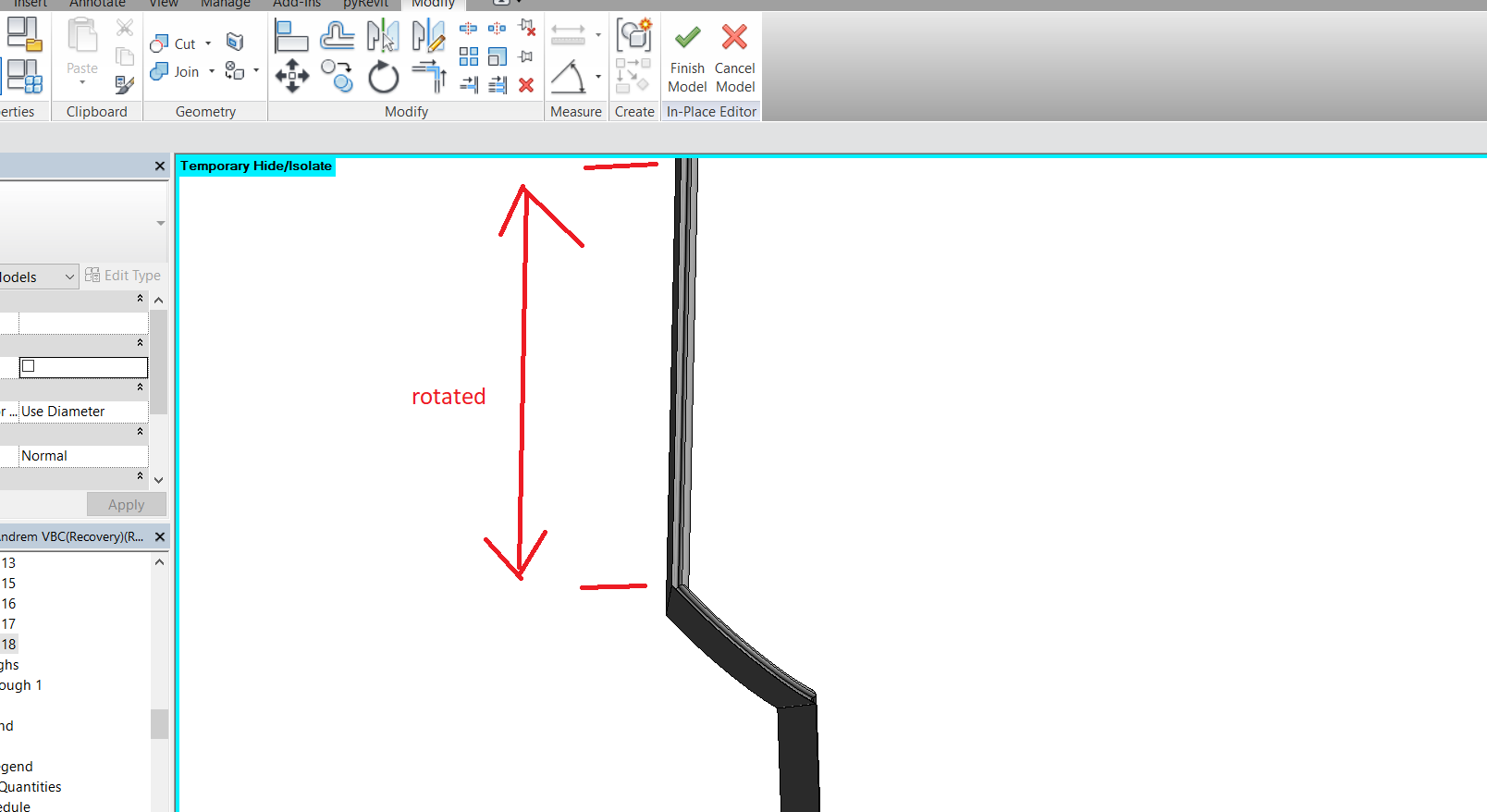 Control The Rotation Of A Sweep - Autodesk Community