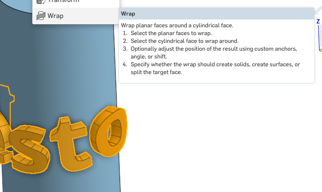 Wrap Tool - Autodesk Community