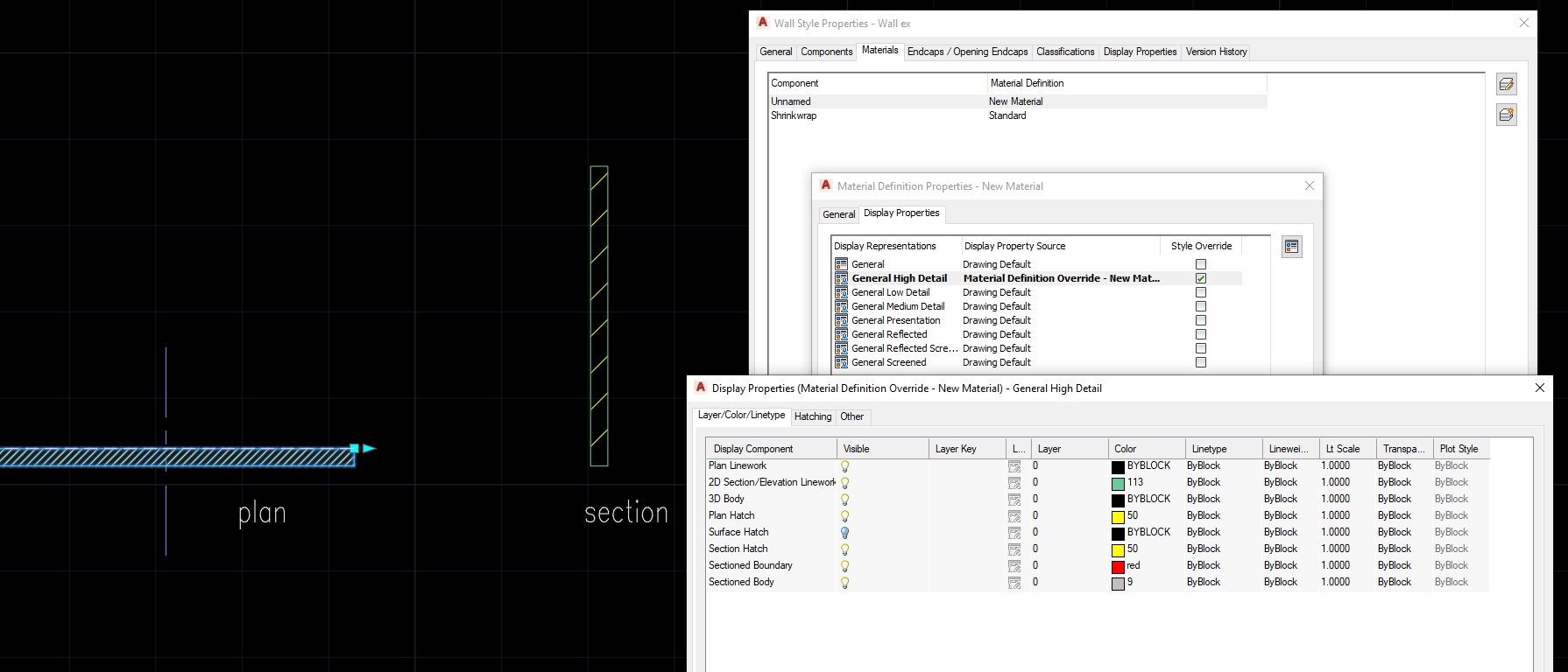 Solved: 2DSECTION hatch pattern control - Autodesk Community