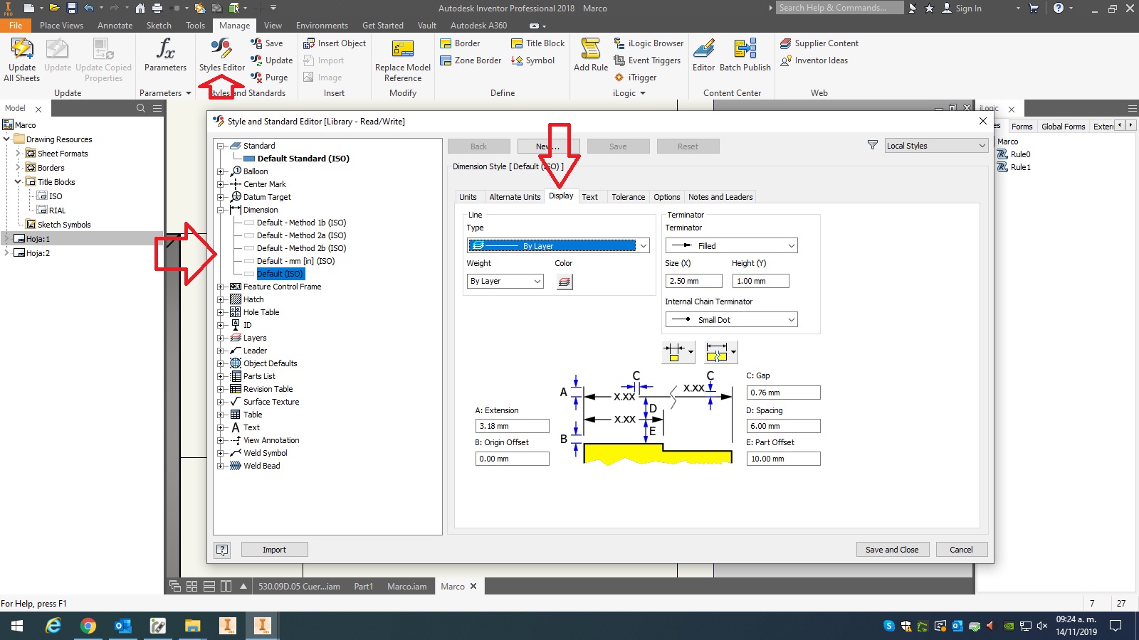 Dimbreak (or similar) in Inventor - Autodesk Community