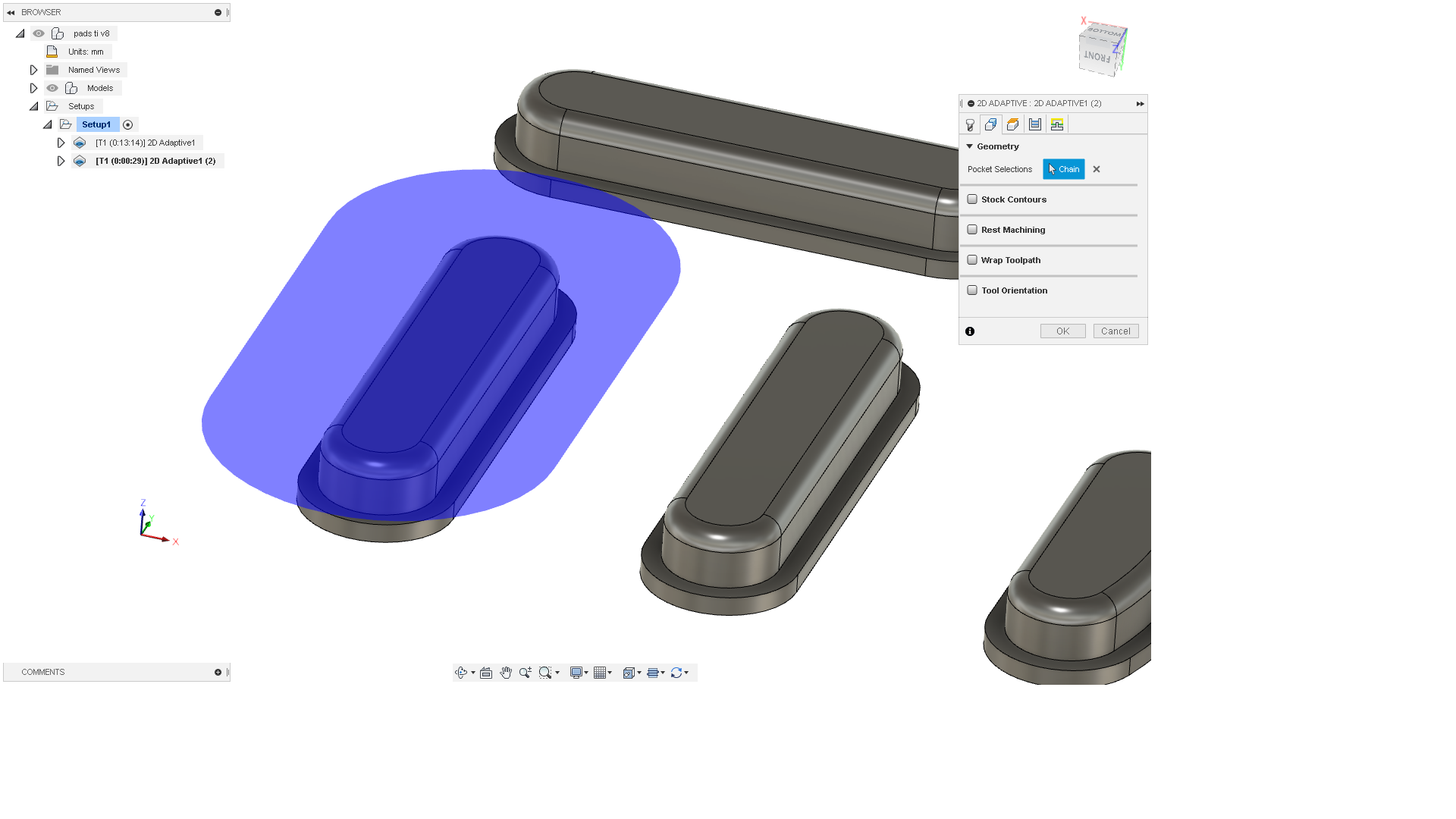 Solved: Facing with 2D Adaptive - Autodesk Community