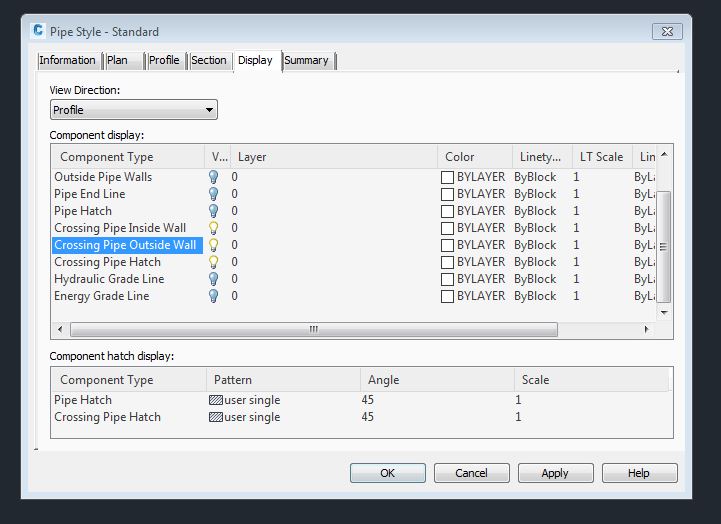 Solved: Issues with displaying pipe crossings on longsections ...
