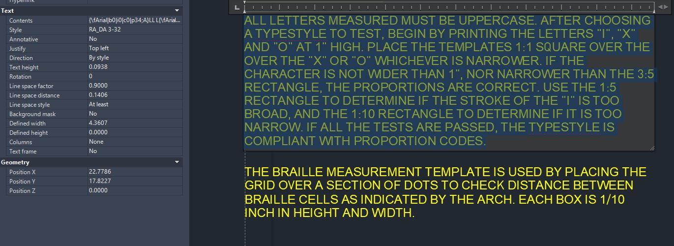 MTEXT does not follow text style - Autodesk Community