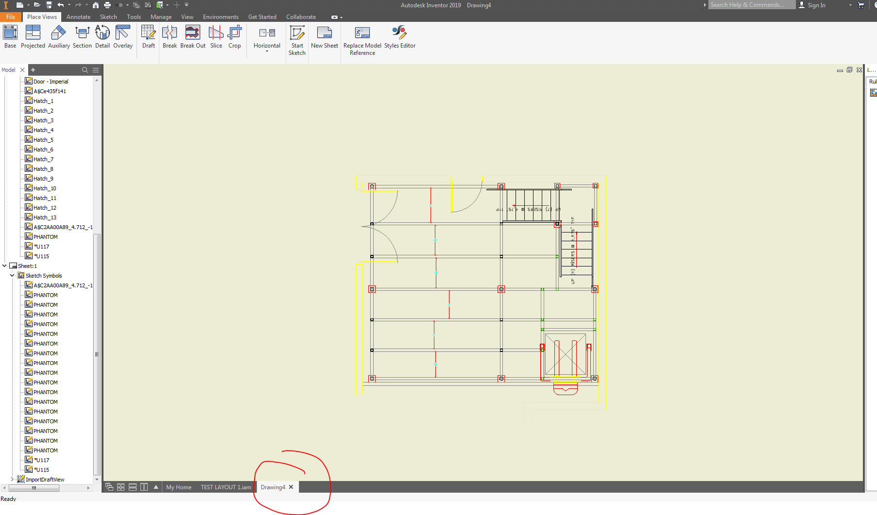 Solved: Auotcad Layout in Inventor drawing - Collaboration - Autodesk ...