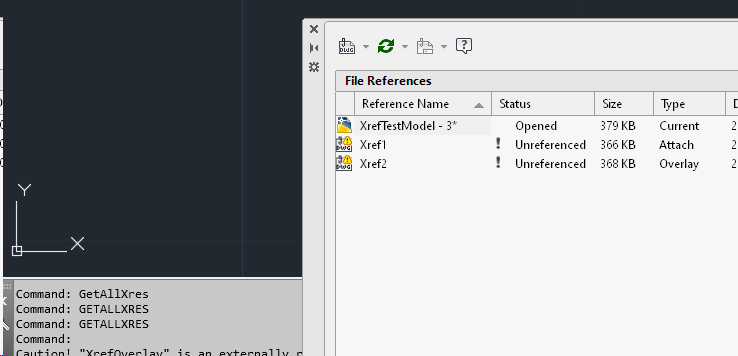 List all Xrefs including unreferenced - Autodesk Community