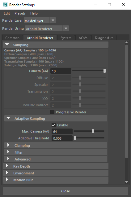 Arnold GPU render SSS sampling problem - Autodesk Community