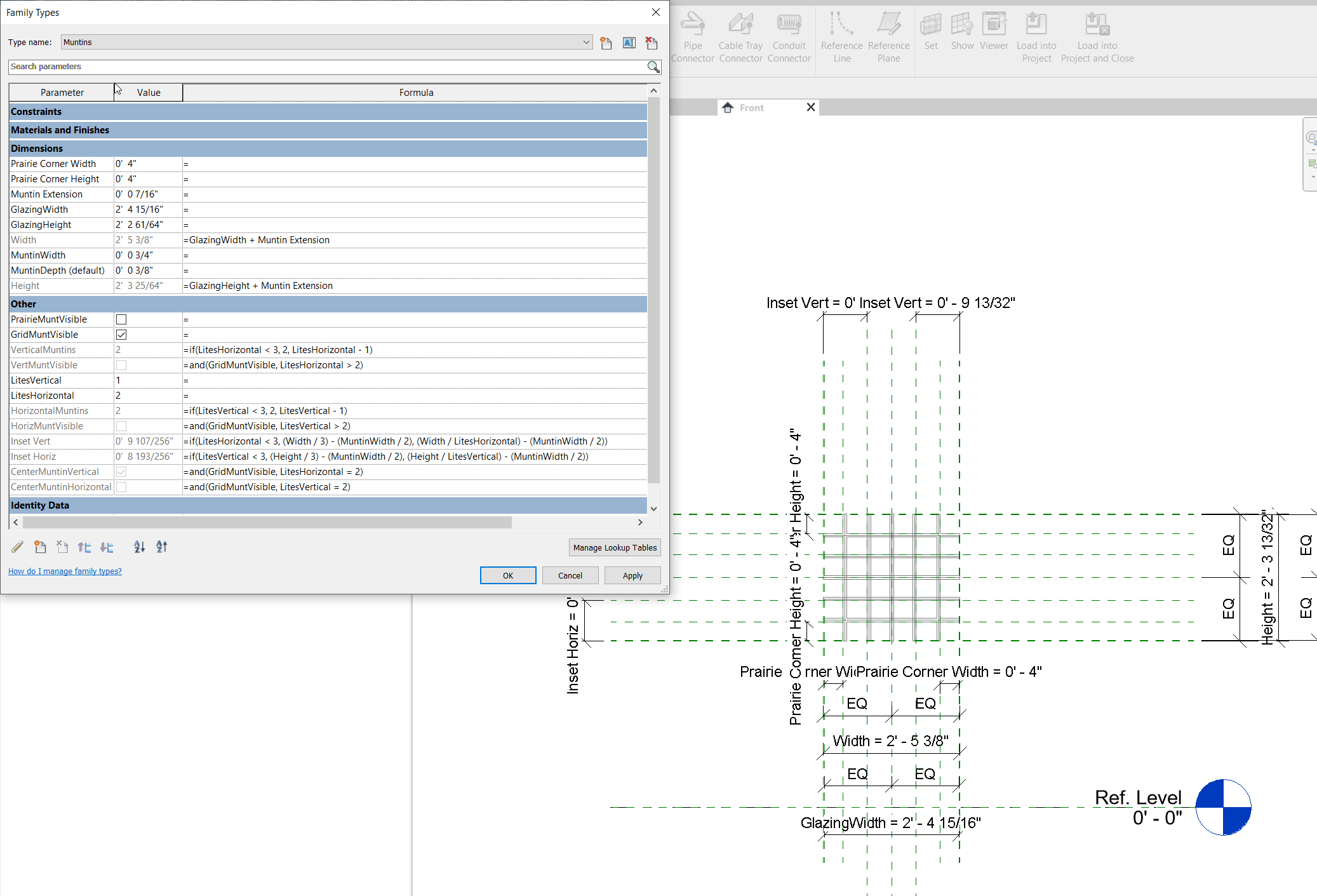 Need advise on how to add intermediate vertical mullions on a window ...