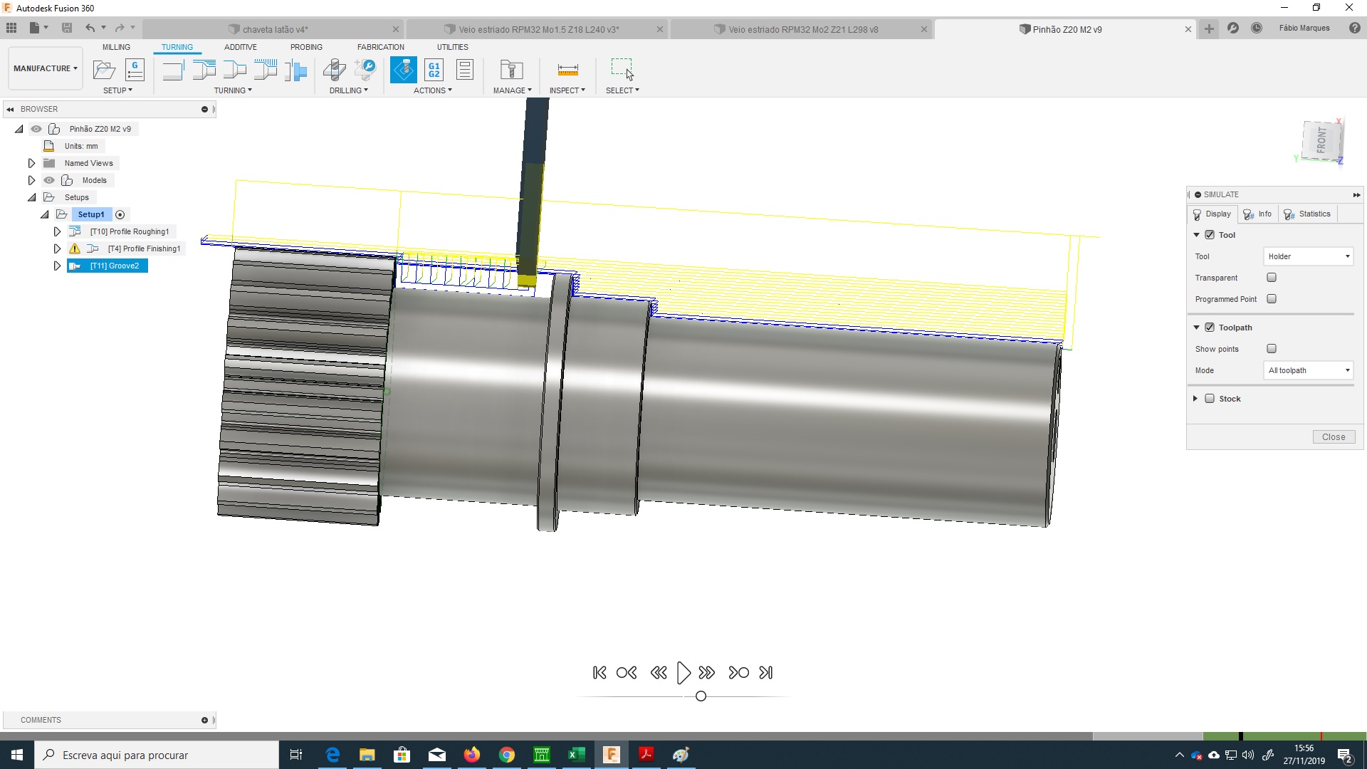 Solved: Lathe Groove issue - Autodesk Community
