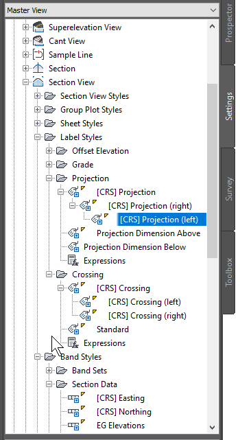 Solved: Section View Intersection Labels showing Northing and Easting - Autodesk Community