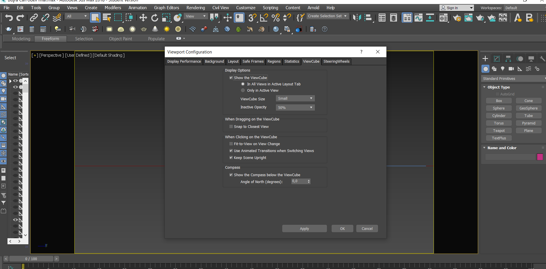 Perspective screen disappeared - Autodesk Community