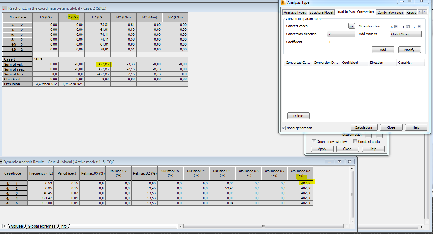 Solved: Converting Load Cases to Modal Mass - Autodesk Community