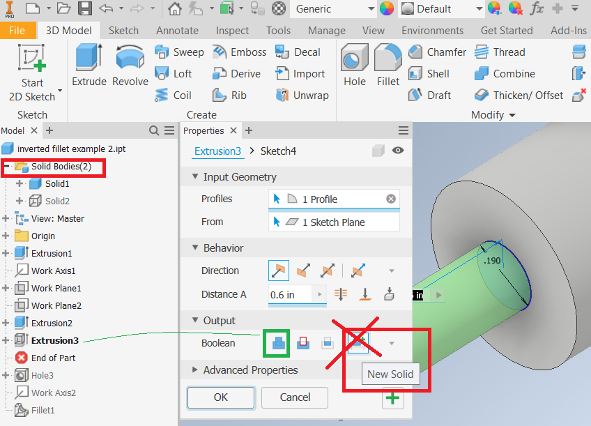 Solved: fillet and inverted fillet anomaly - Autodesk Community