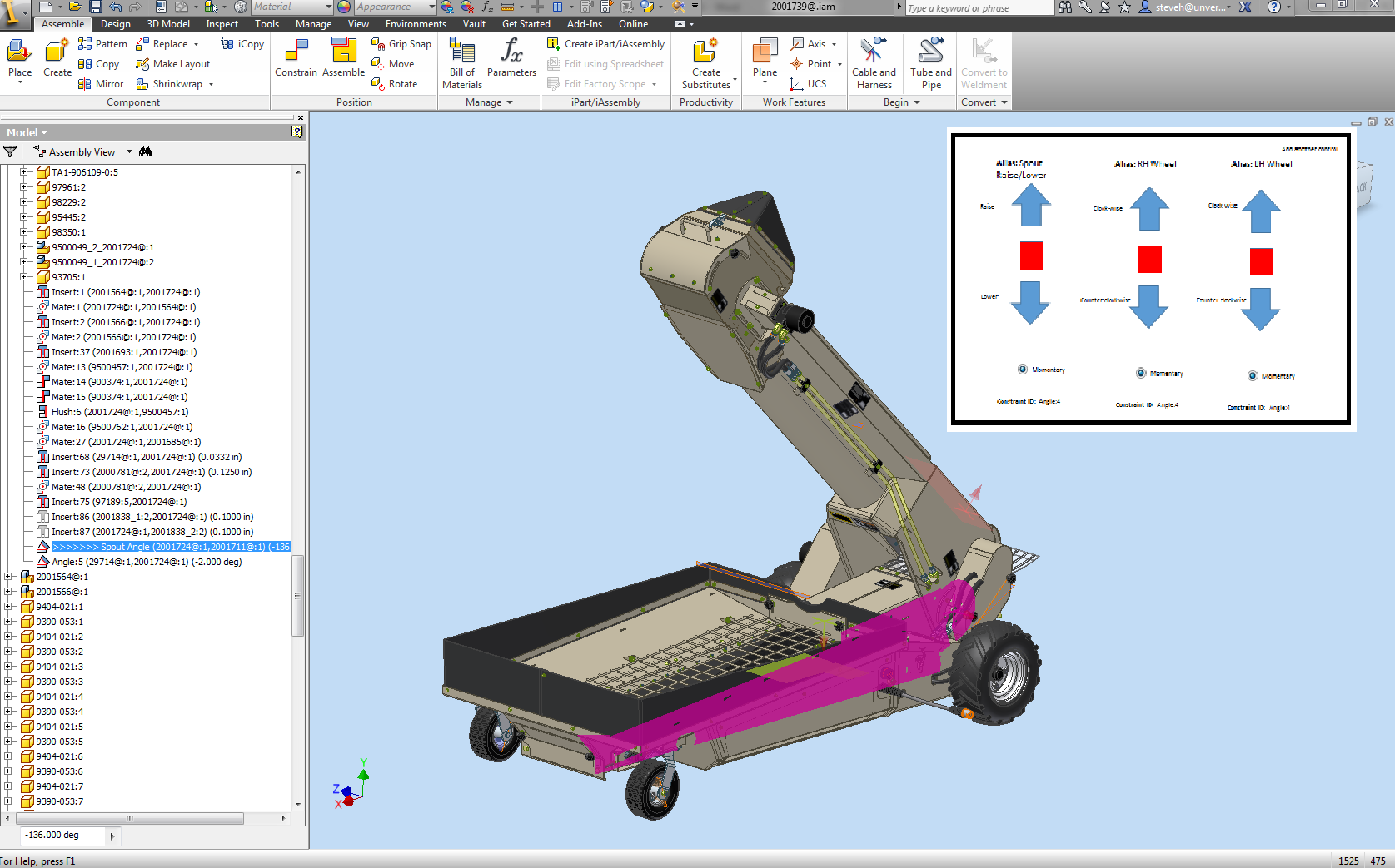 Solved: Joint/Constraint Control Panel so I can operate model like real world - Autodesk Community