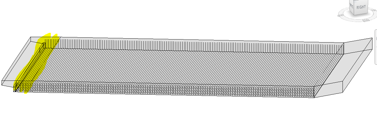 Free Form Rebar - Aligned - Surface for complex bridge superstructure ...
