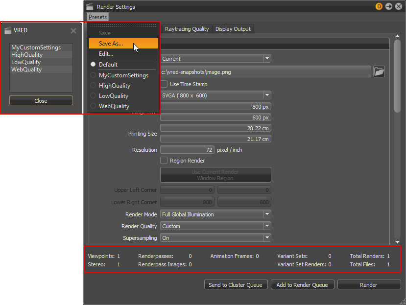 What´s New - VRED 2020.3 Design & Professional - Autodesk Community