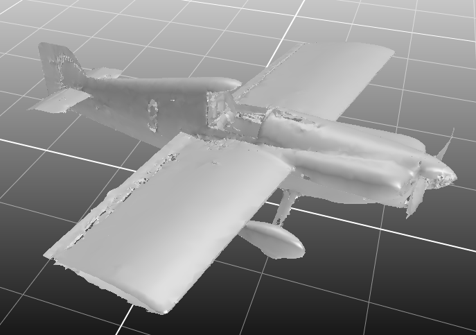 3D scanning a racing airplane - Autodesk Community