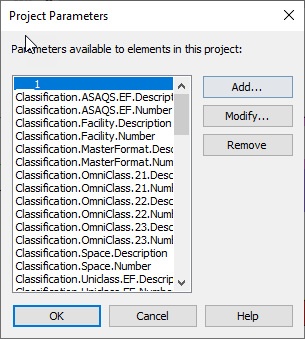 Widen Project Parameter Dialogue Box - Autodesk Community