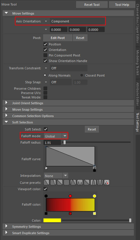 Solved: [crash]soft select(global), move(Axis:component) vtx and near have other mesh ...