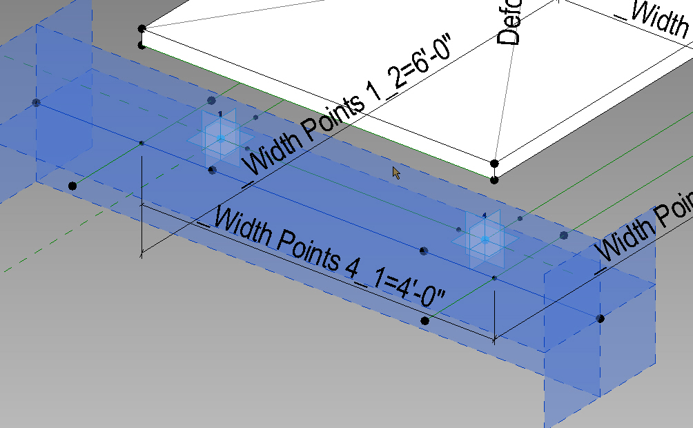 Parametric dimensions in family - Autodesk Community