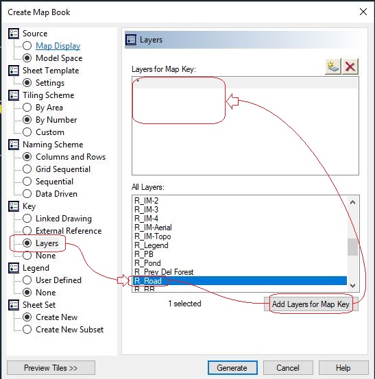 Solved: MapBook keyview does not show selected layer - Autodesk Community