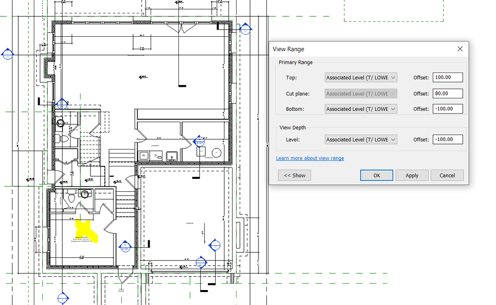 Solved: Can't see or put the elevation mark on floor - Autodesk Community