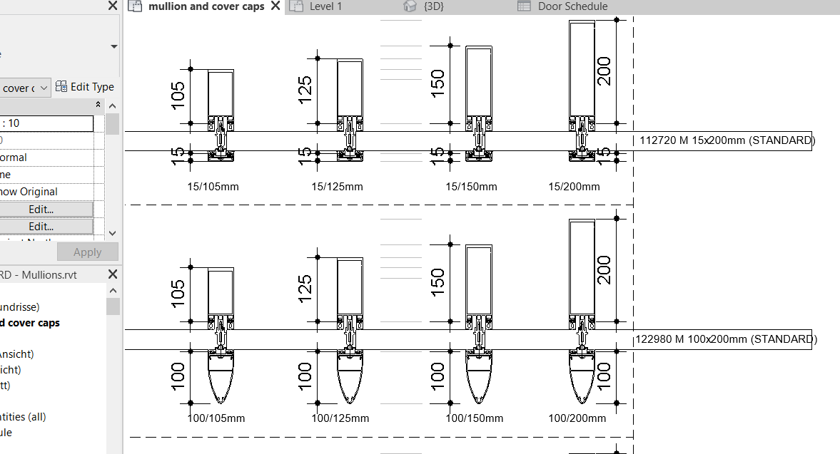 Curtain Wall Profile as a BIM Object - Autodesk Community