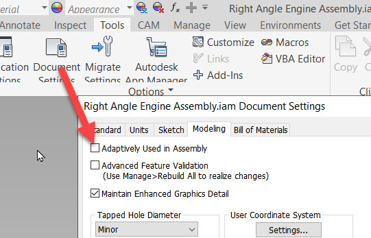 Solved: How do I turn on adaptivity once it's been taken off? - Autodesk Community