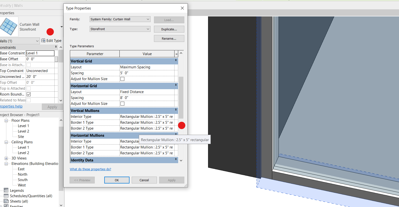 Solved: Curtain Wall Frame creating a weird joint with wall - Autodesk ...