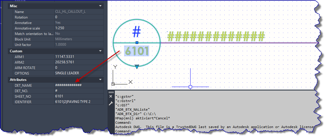 Attribute text description issues - Autodesk Community