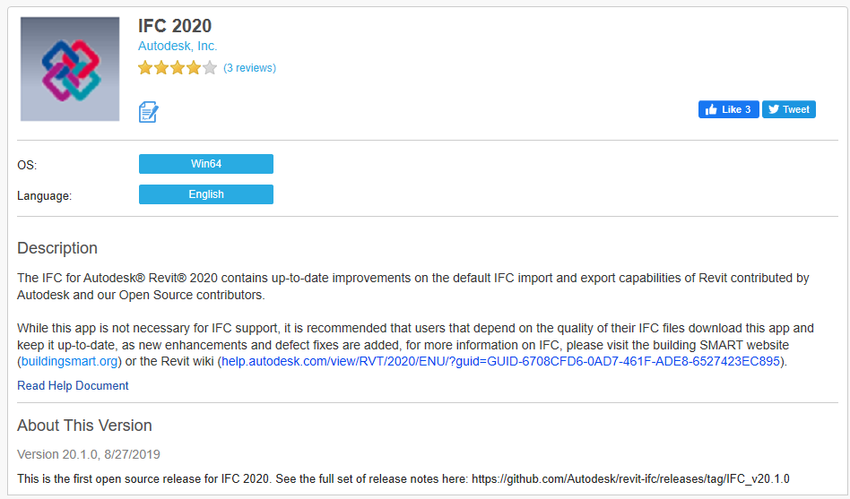IFC Exporter, Latest Version - Autodesk Community