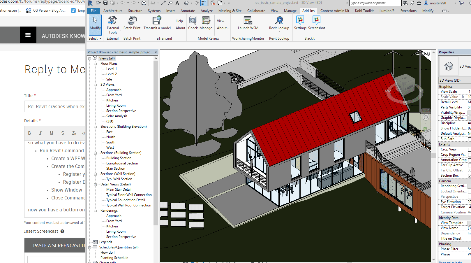 Solved: Re: Revit crashes when exiting add-in WPF application - Autodesk Community