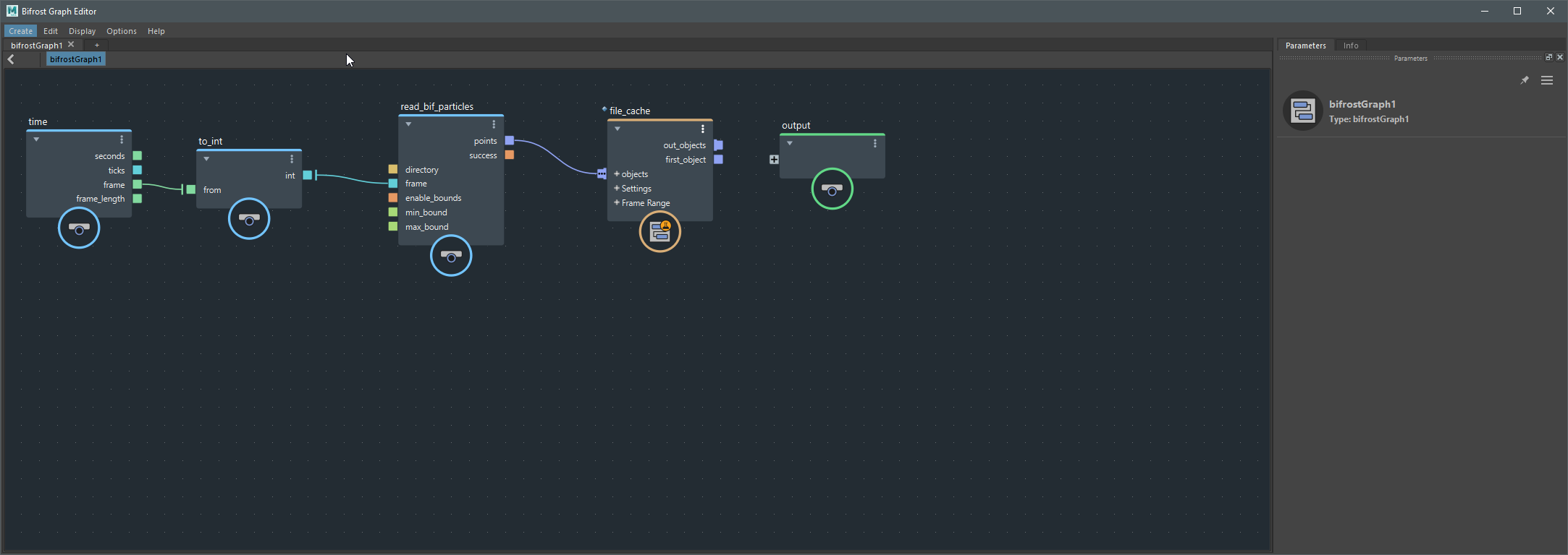 How do i load .bif volume cache into bifrost graph? - Autodesk Community