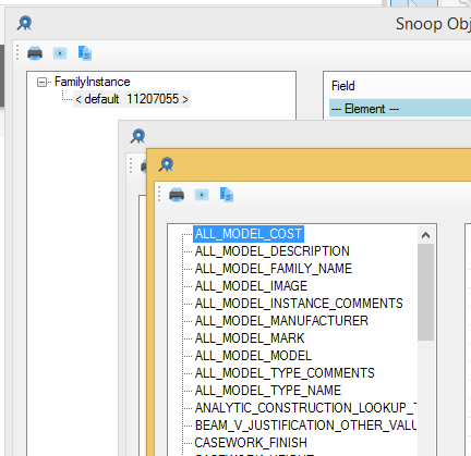 Retrieving certain family type parameters out of a bunch of *.rfa files ...