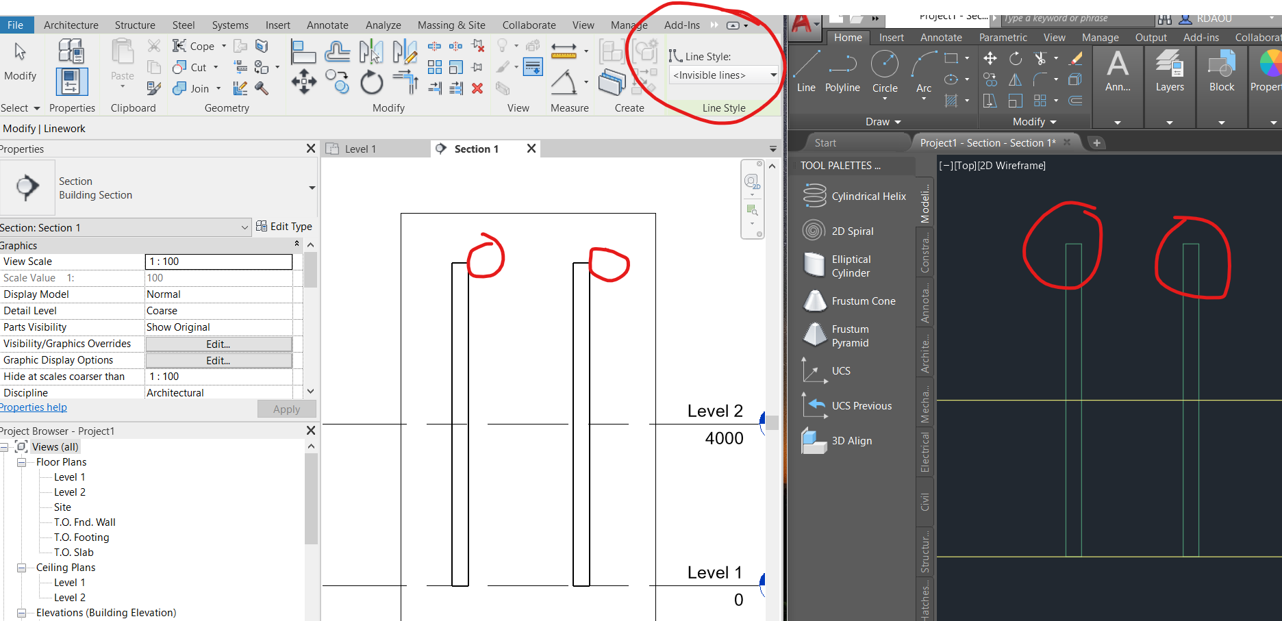 Solved: Section with 0 offset. - Autodesk Community