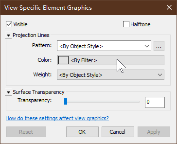 Solved: check if a graphics is controlled by a view filter - Autodesk Community