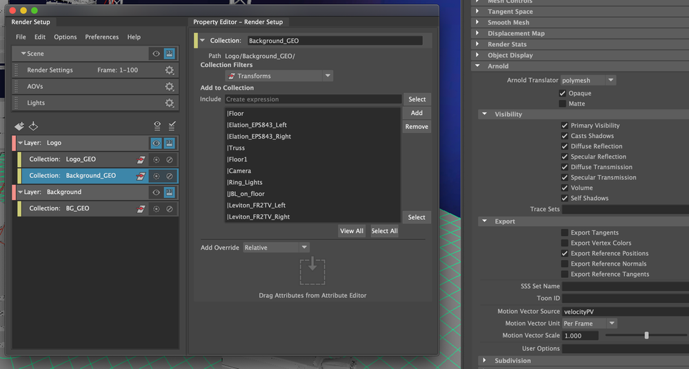 Absolute Override in the Render Layers are not working - Autodesk Community