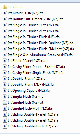 Standard "RVT" and "RFA" file type thumbnails for .rfa and .rvt files ...