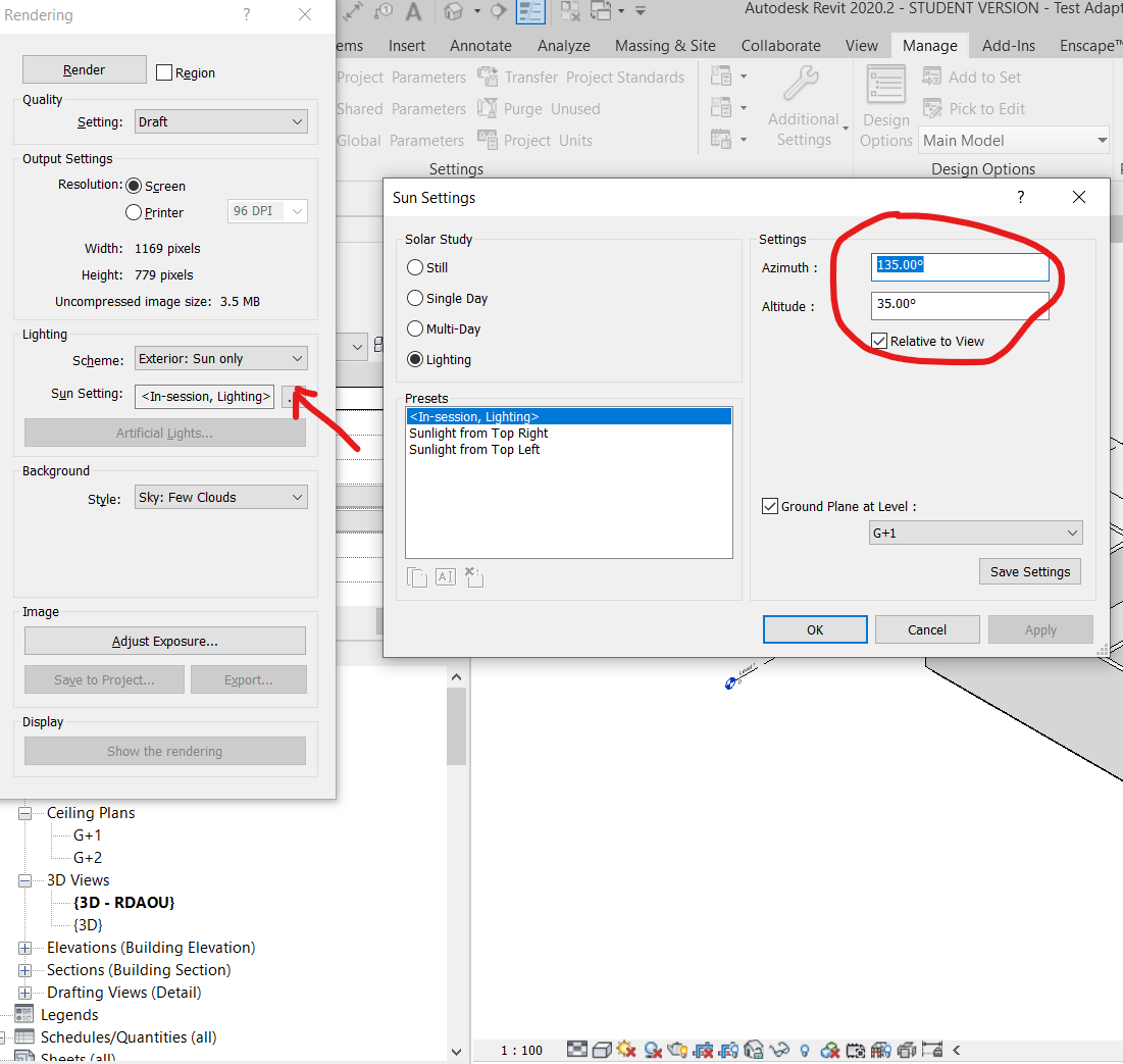 Solved: Realistic view of sunlight inside a room - Page 2 - Autodesk Community
