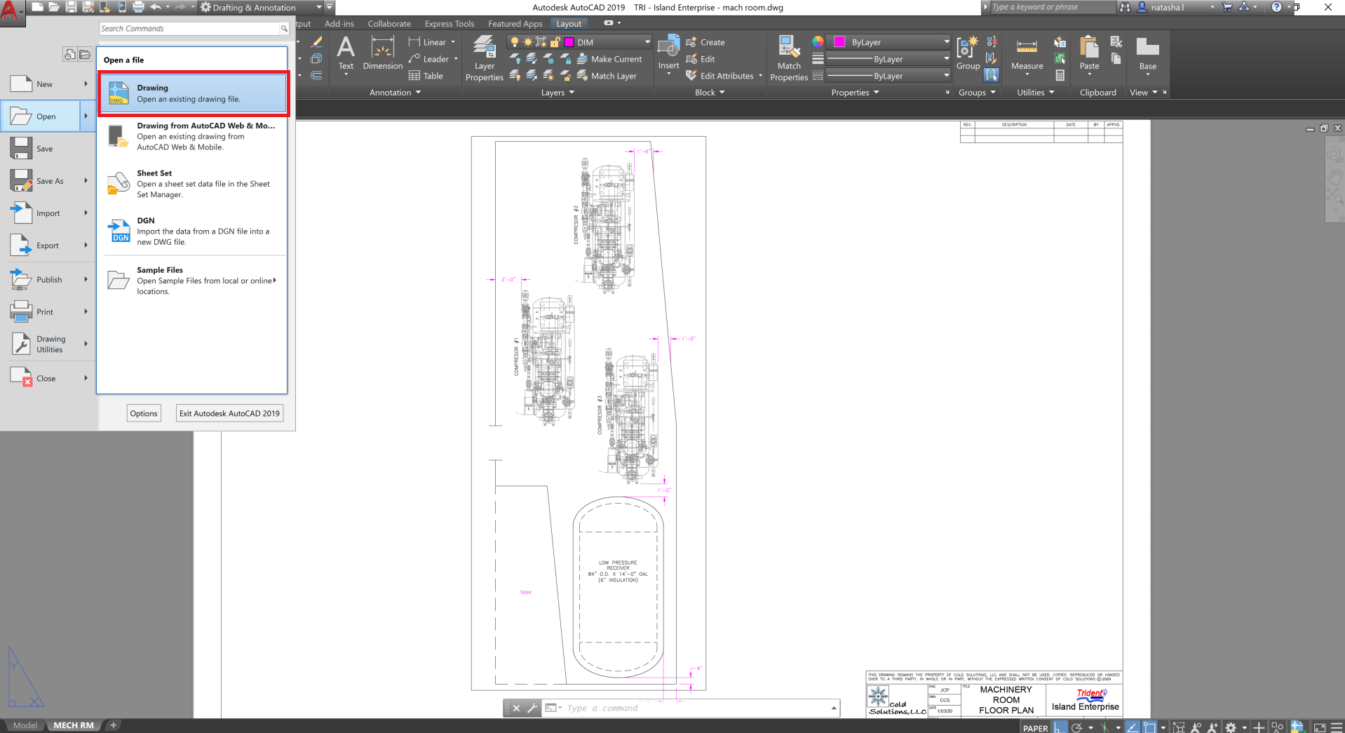 file drawing does not open completely - Autodesk Community