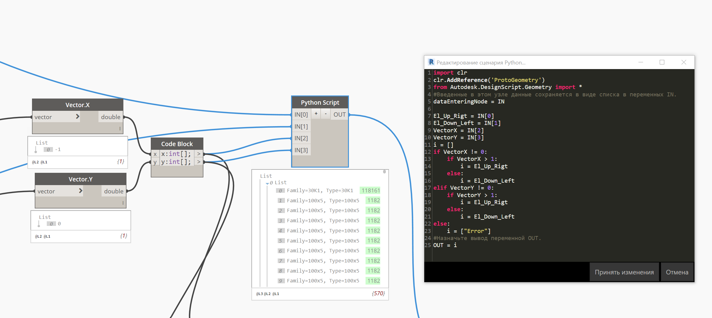Решено: Dynamo Python условное выражение работает неправильно - Autodesk Community