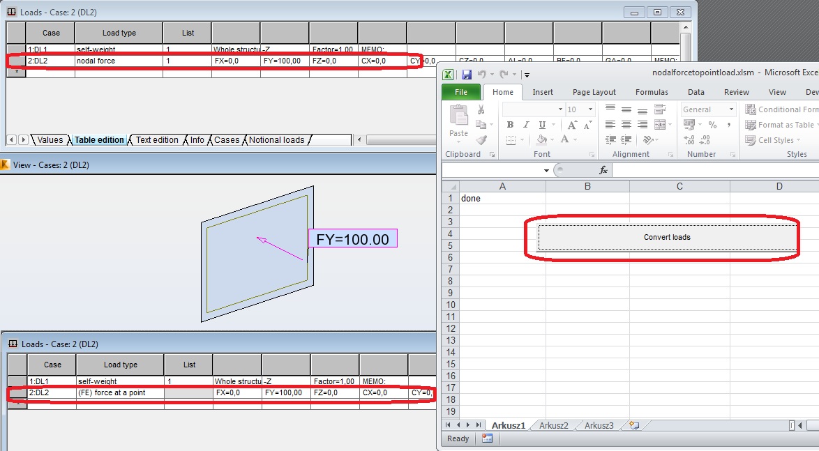(API) macro converting nodal loads onto force in point loads - Autodesk Community