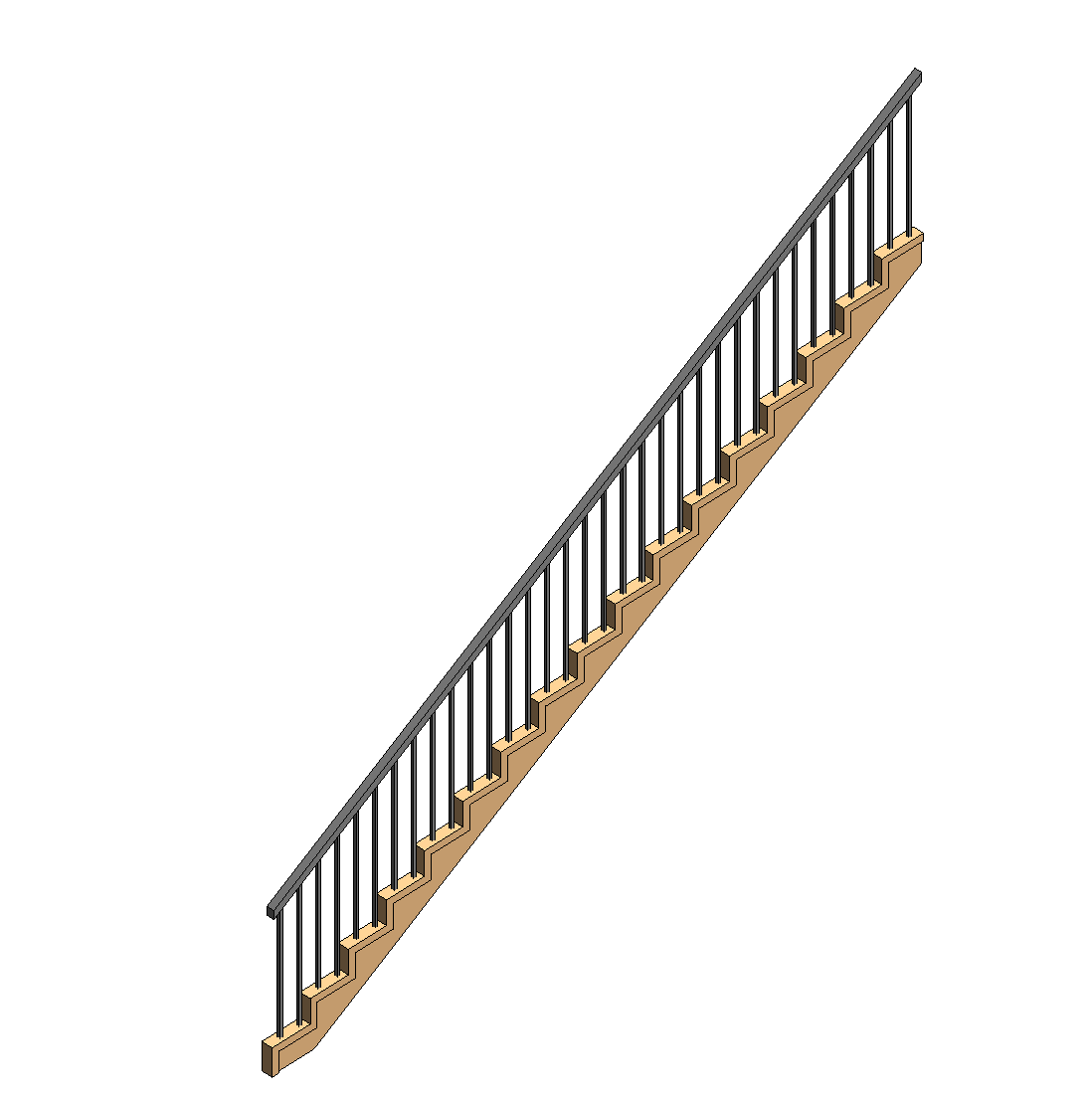 Solved: Railing to Follow Step of Stairs - Autodesk Community