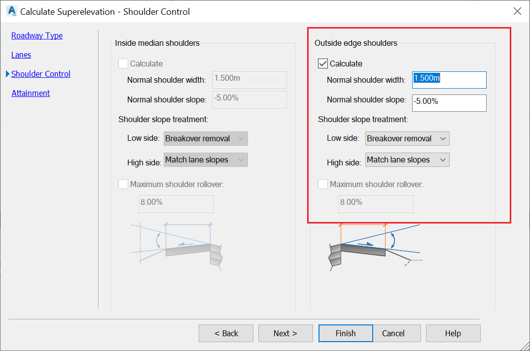 Solved: Missing columns in the superElevation tabular editor - Autodesk Community